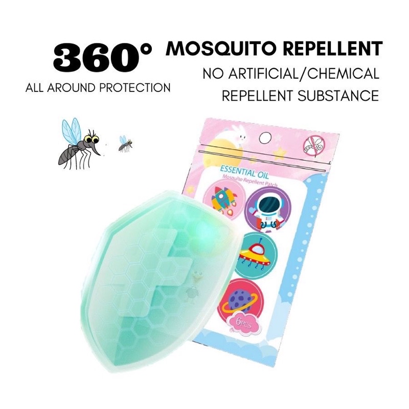 [SG Ready Stock] Mosquito Sticker Patches Deet Free Insect Repellent ...