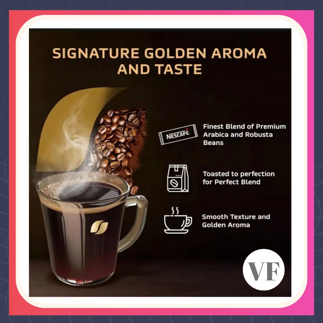 Nescafe Gold - Rich Aroma & Smooth Taste With Golden Roasted Arabica ...