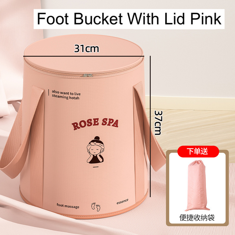 Easyhome.sg Foldable Foot Bucket Portable Basin Foot Bath Pail ...