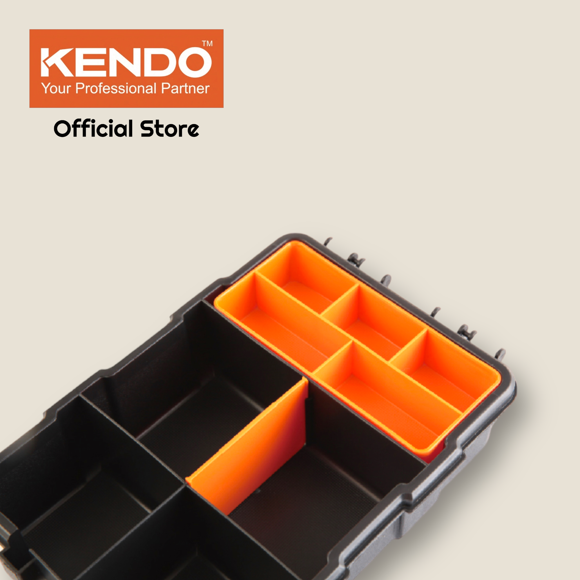 KENDO ORGANISER, 22cm, Plastic, for Drawer with Tray and Divider, 90234 ...