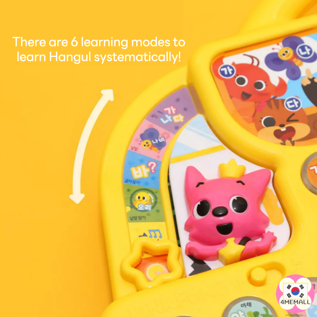 Pinkfong 2 types of sound buses Hangul bus Alphabet bus 6 levels of ...