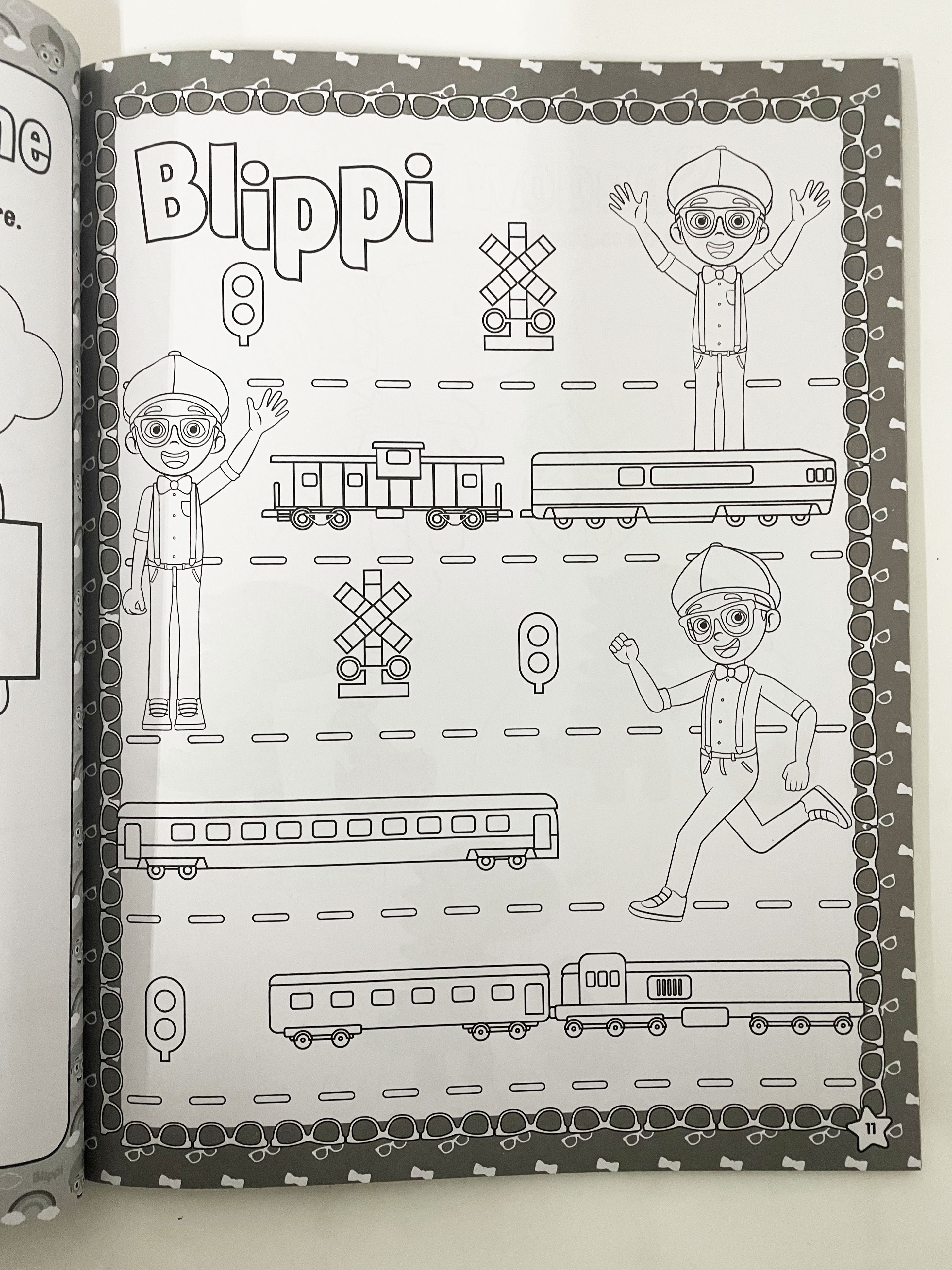 Blippi Mega Colouring Book For Kids With 64 Pages | Shopee Singapore