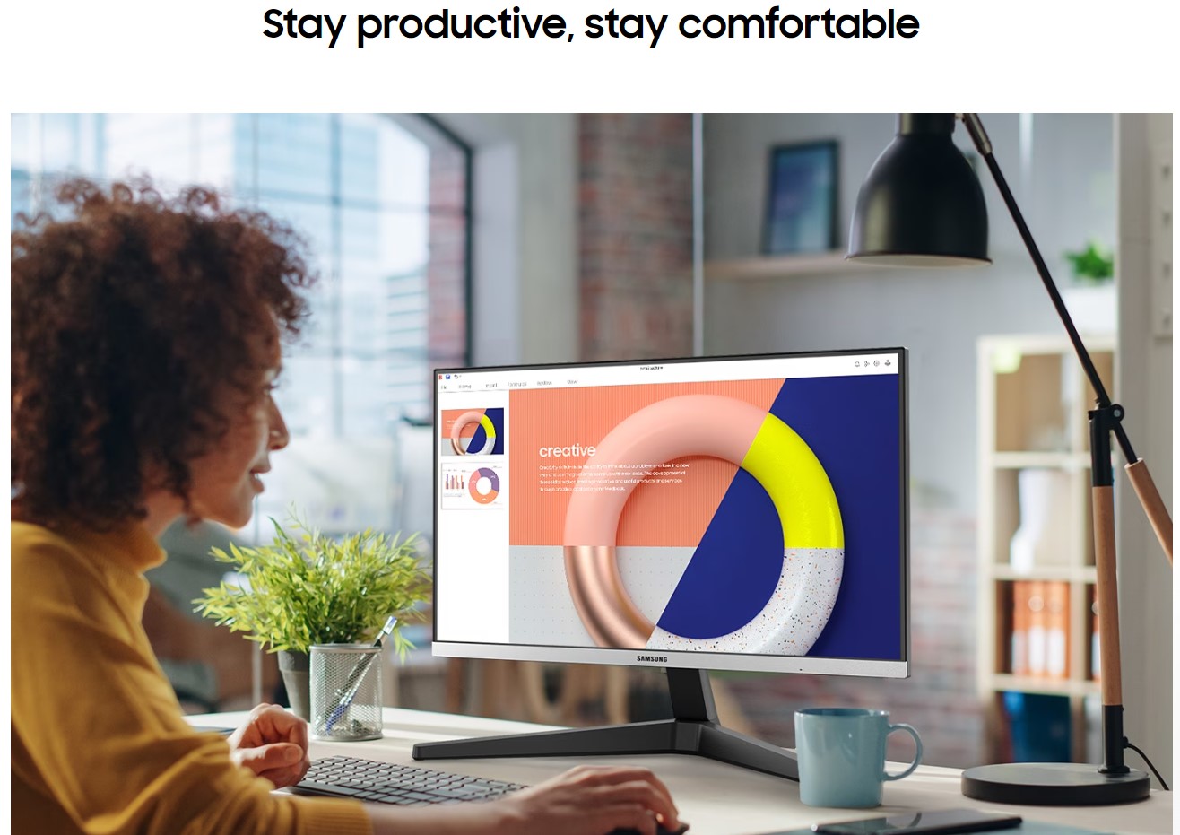 [Ready Stock] Samsung 24" FHD Monitor with bezel-less design ...