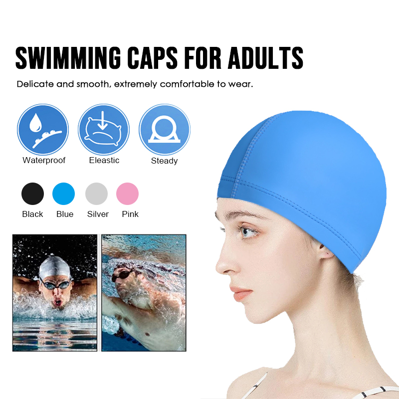 [Wholesale] High Elastic Men/Women Swim Cap Waterproof Non-slip ...