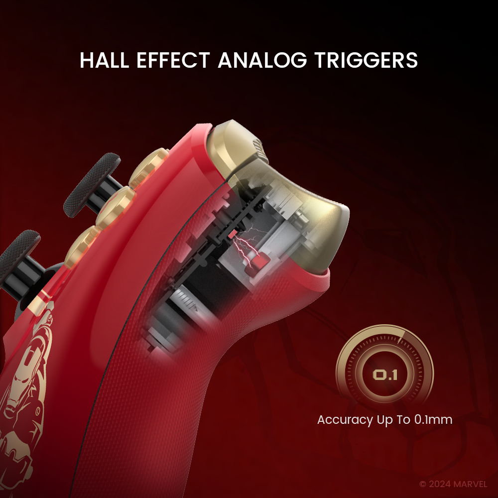 GameSir G7 HE Xbox Wired Controller Iron Man Limited Edition | Shopee ...