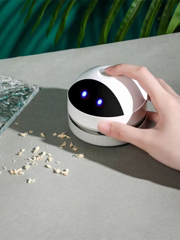Mini Vacuum USB Charging Cleaner Automatic Portable Desktop Cleaner ...