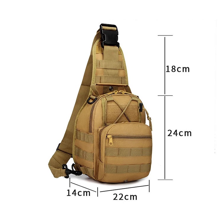 Military Assault Tactical Shoulder 8L Bag Recce Scout Camping Trekking ...