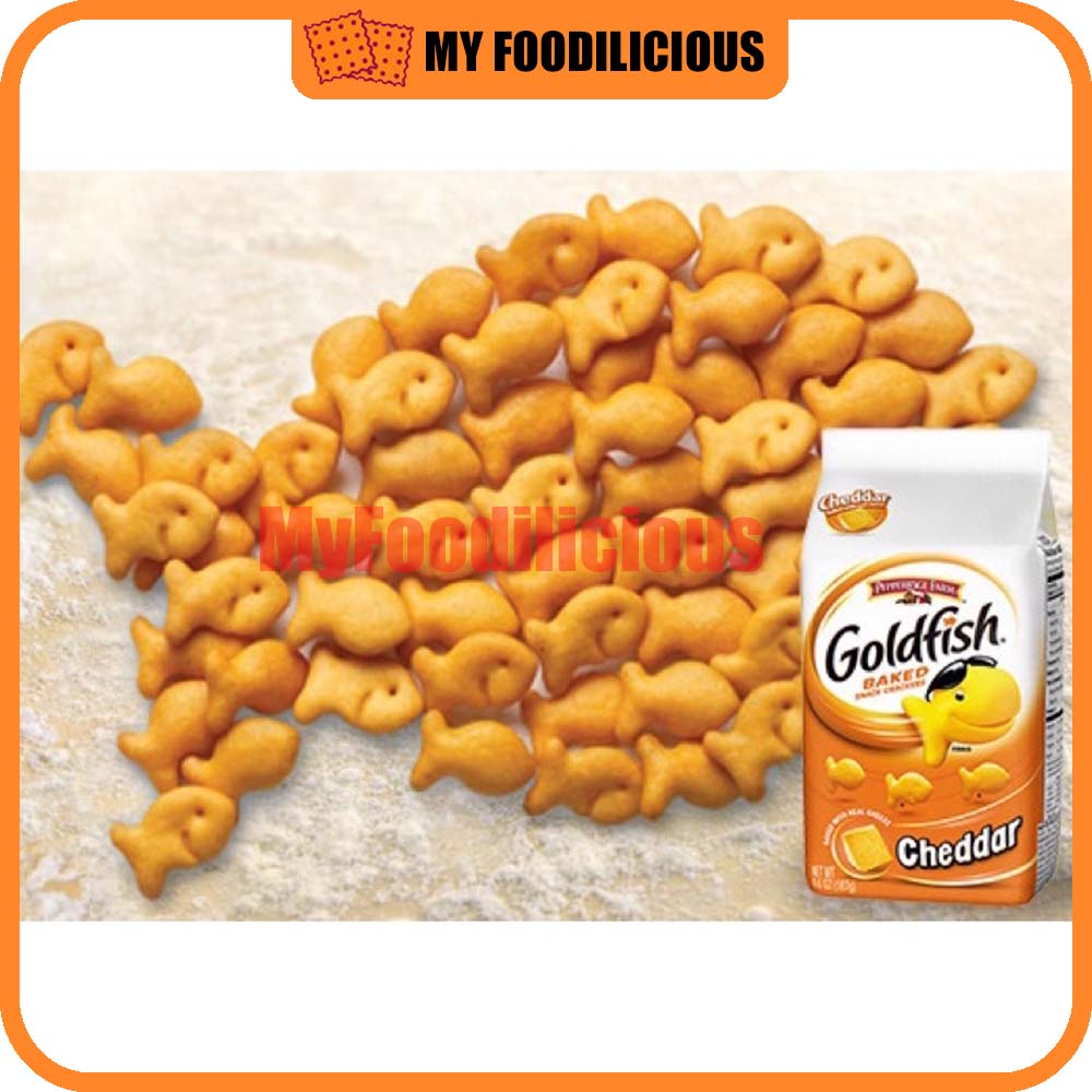 Pepperidge Farm Goldfish Baked Snack Crackers Original / Colors Cheddar ...