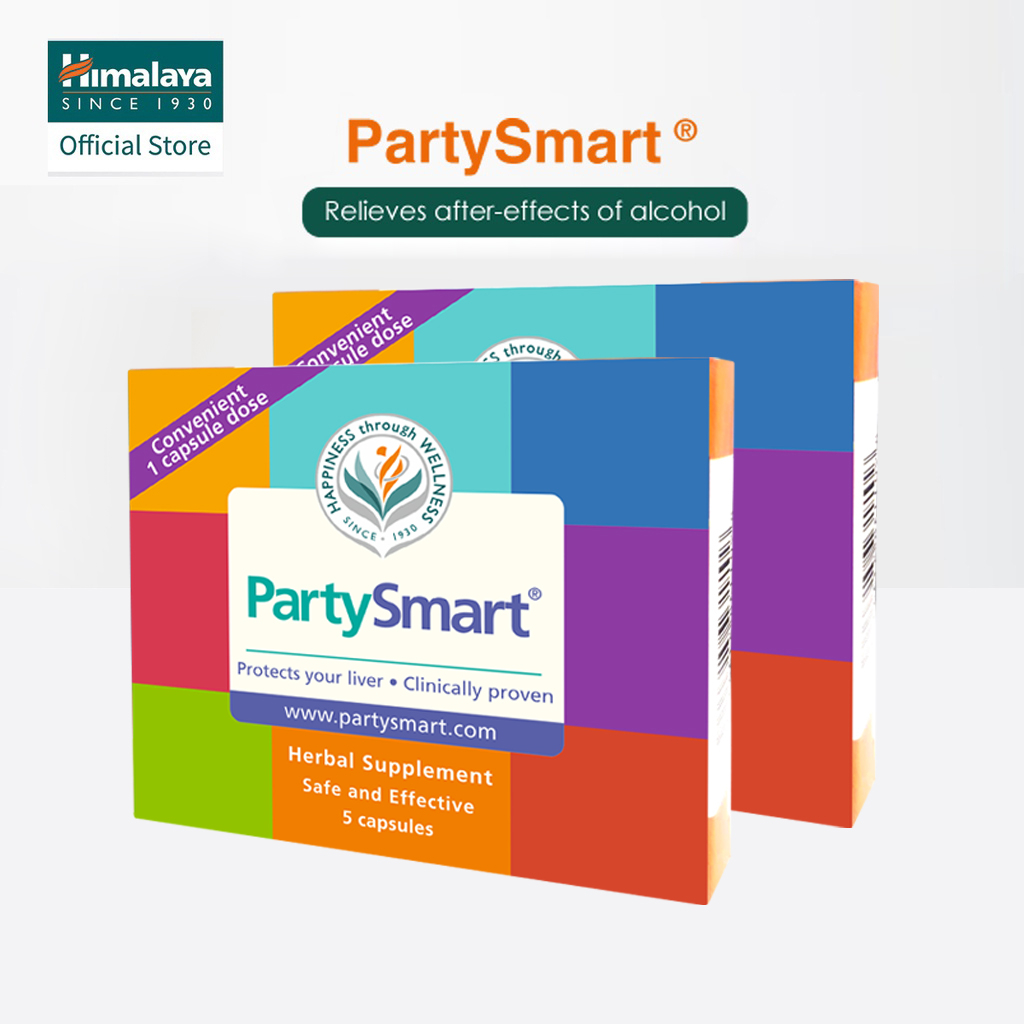 [Bundle of 2] Himalaya Wellness Party Smart - Your defence against ...