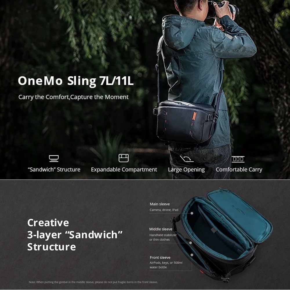 PGYTECH OneMo Sling Camera Bag | Shopee Singapore