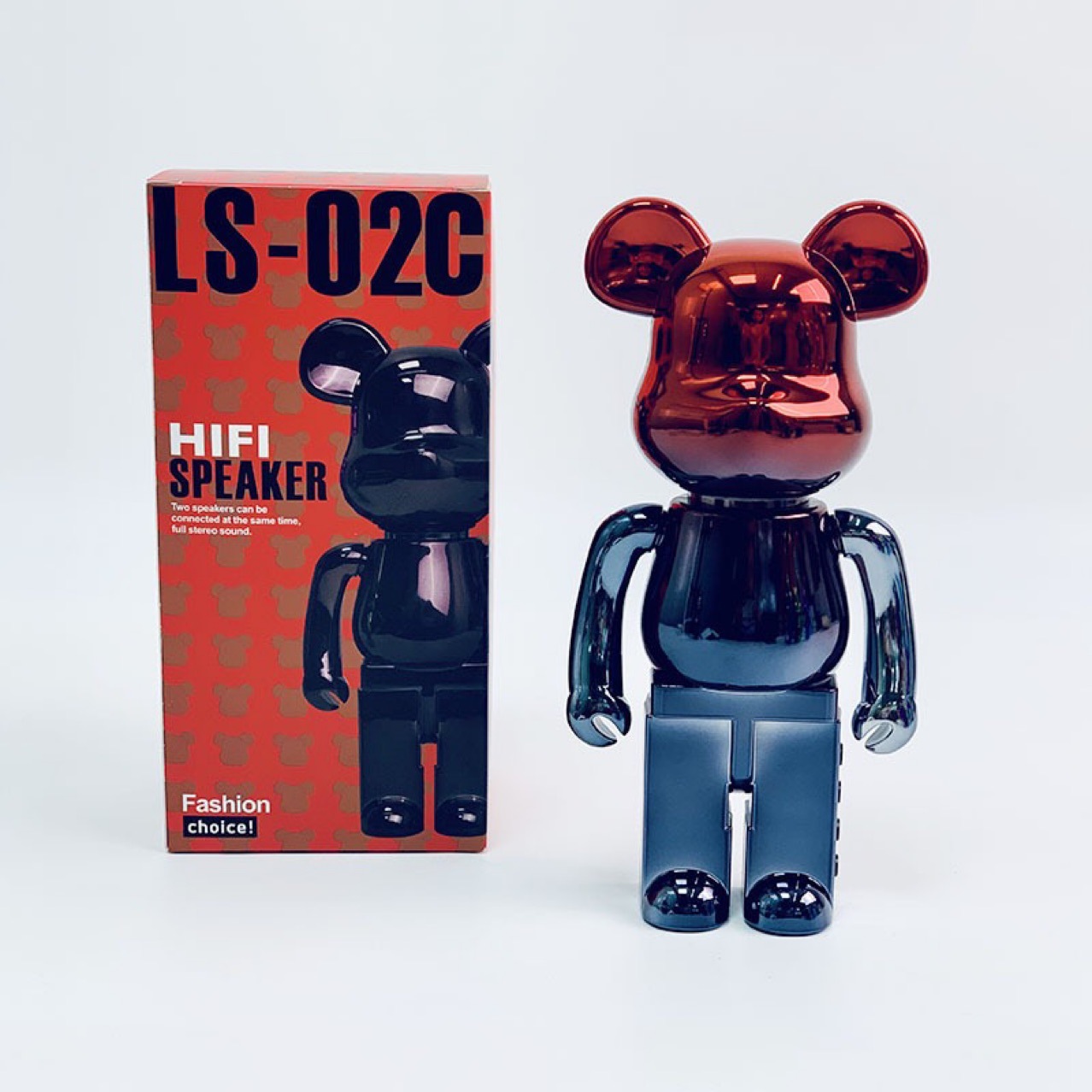 Bear Design Bluetooth Speaker 800mAh TWS Stereo Surround Sound Colorful ...