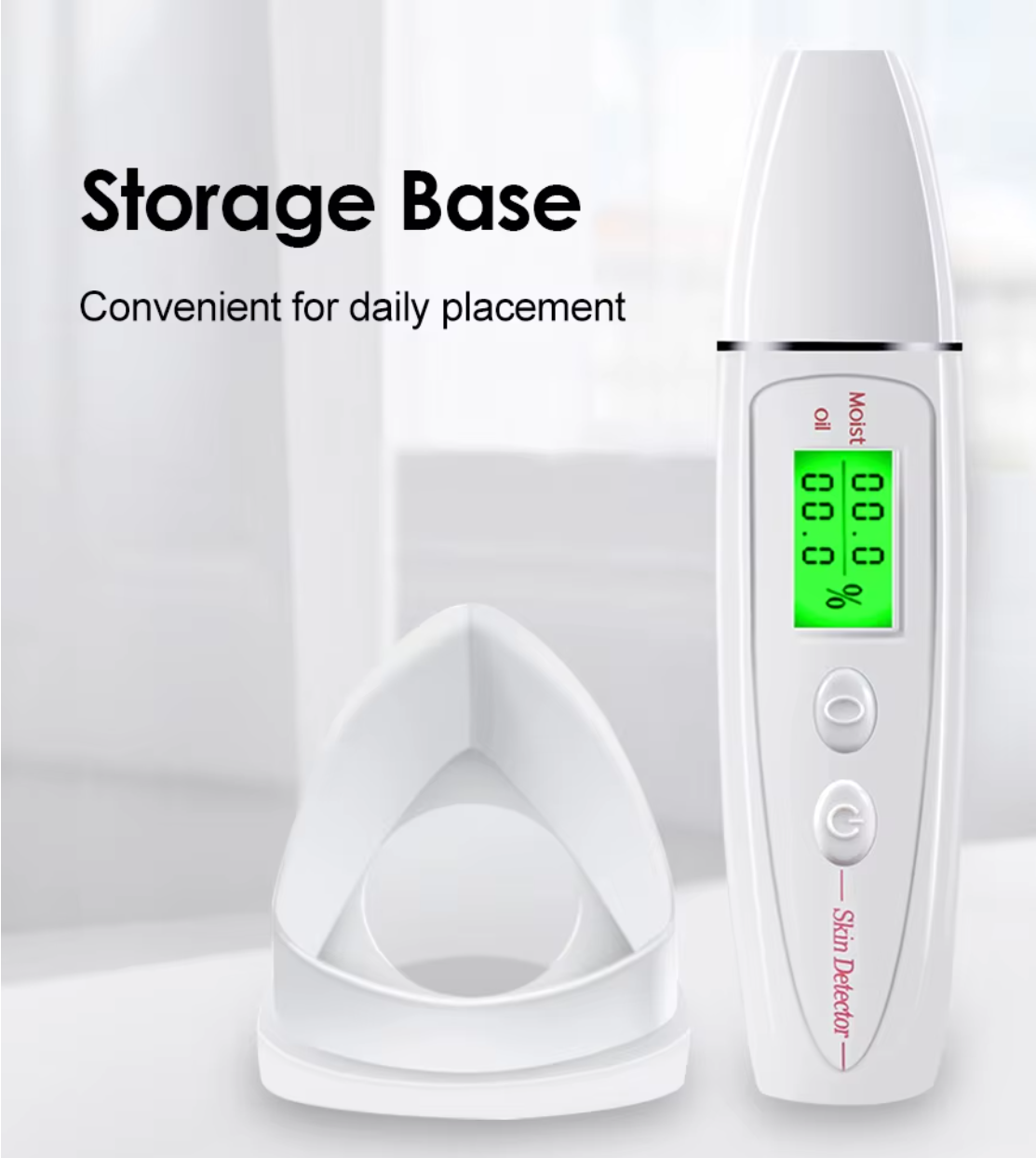 Skin Water Cheek Elastic Skin Age Test Meter Face Skin Moisture & Oil ...