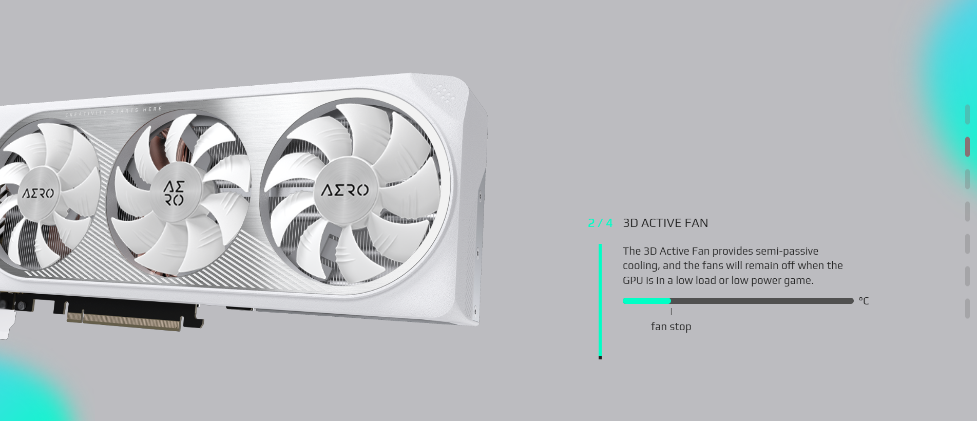 GIGABYTE GeForce RTX™ 4070 SUPER / RTX4070 SUPER / RTX 4070 SUPER AERO ...
