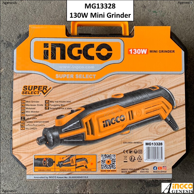 INGCO 130W Mini Grinder MG13328 | Shopee Singapore