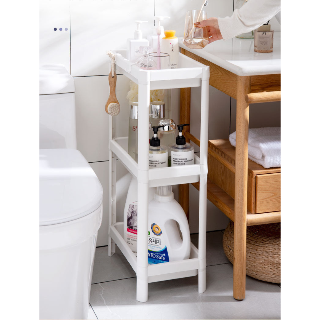 Multipurpose Shelf for Kitchen Bathroom Slim Rack Toiletries Rack ...