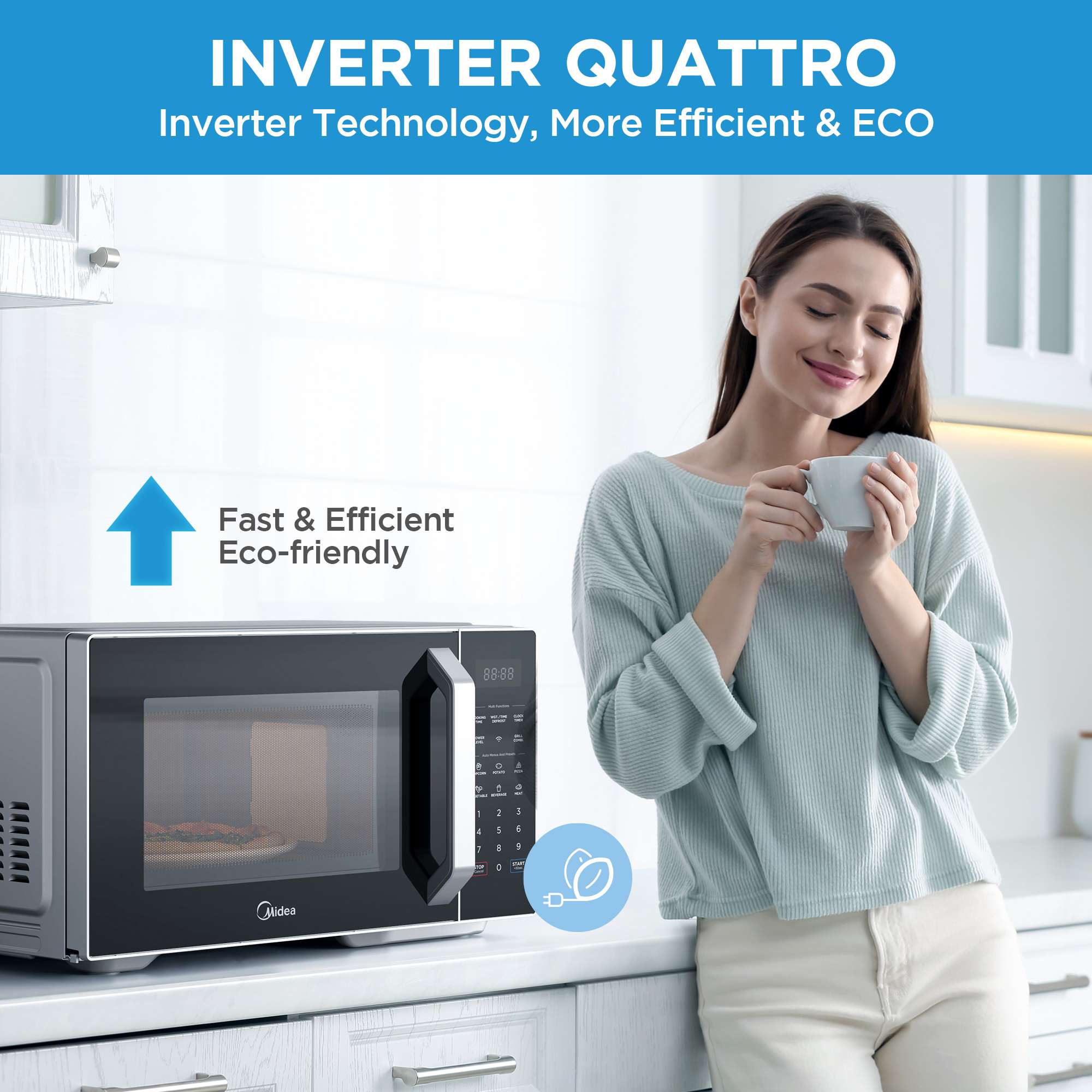 Midea 30L Microwave Oven With Grill MMO-EG930MX | Shopee Singapore