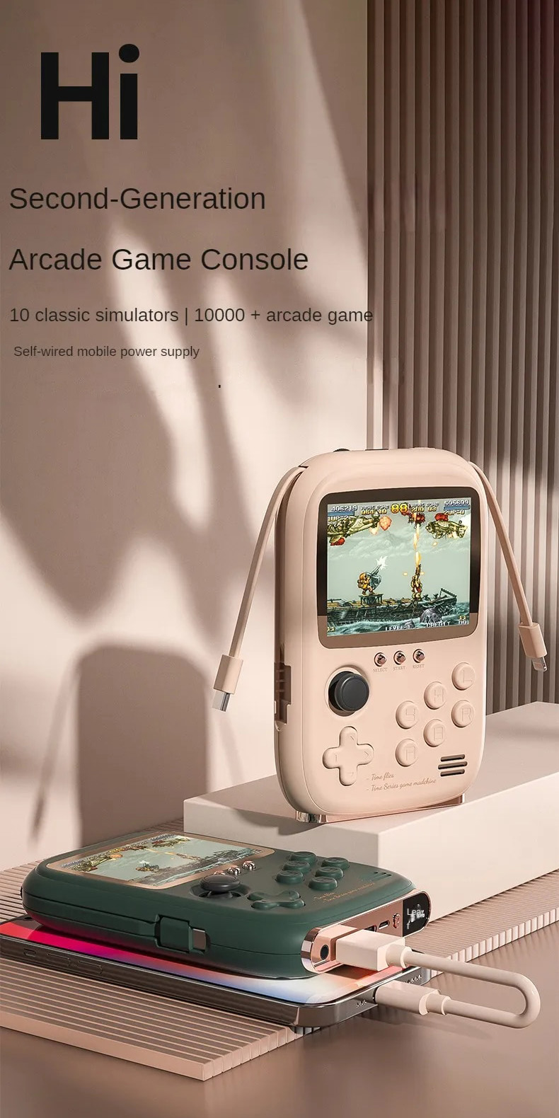 [SG STOCK] Portable Retro Handheld Game Console Video 3.5inch Emulator ...