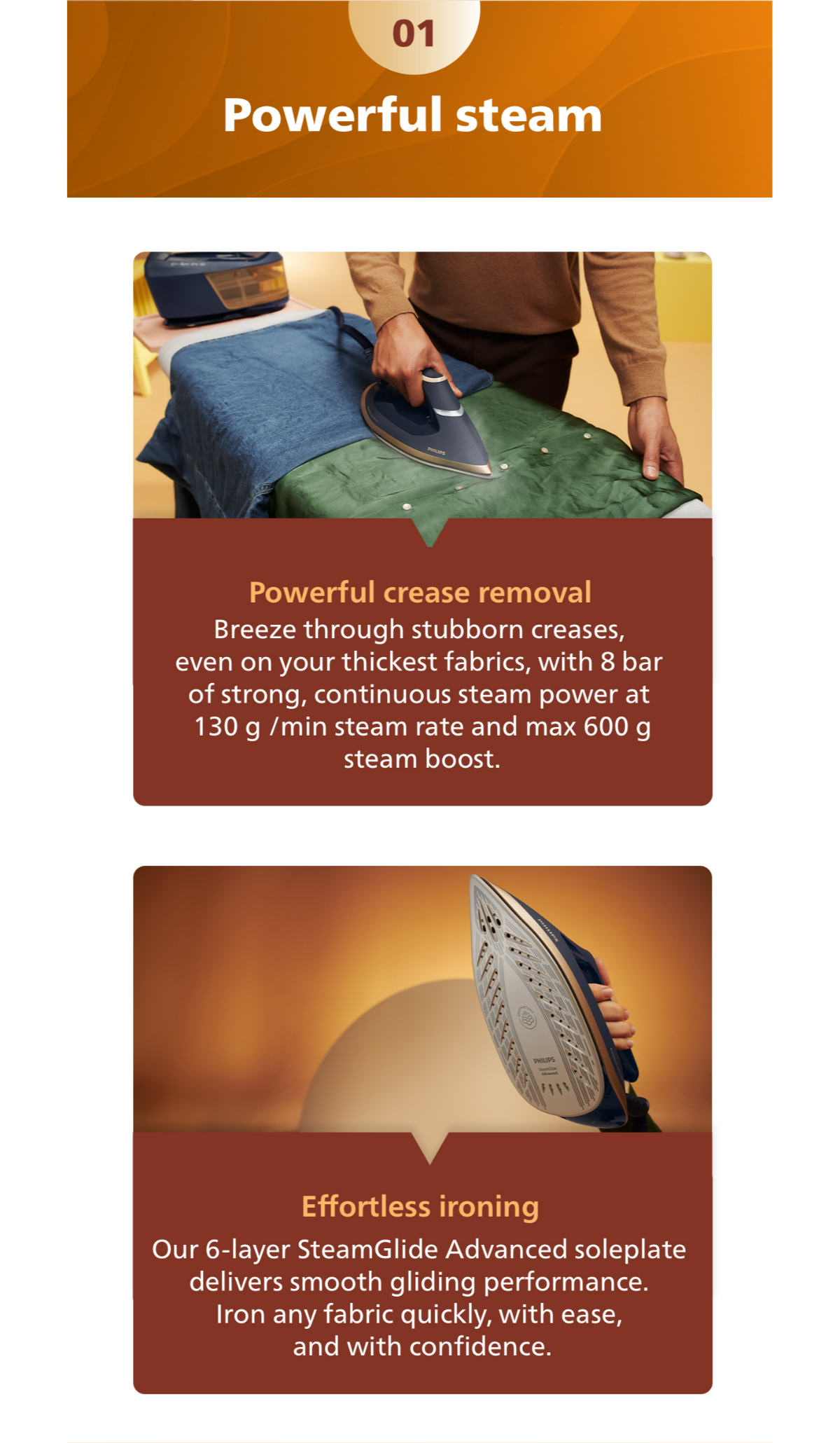 Philips PSG6066/20 | Steam Generator Iron | Ultra Fast, Extra Compact ...