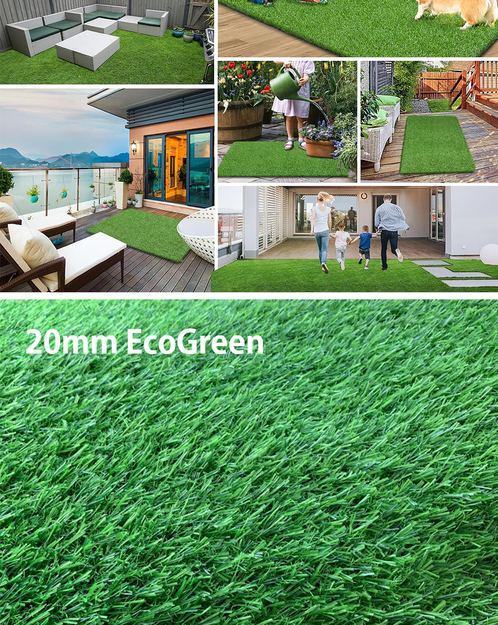 [SG Seller] door mat artificial turf synthetic grass Carpet Multi ...