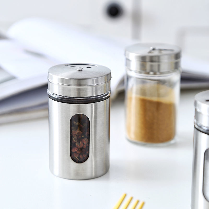 [SG] 3PCS 120ML Salt And Pepper Container Shaker Seasoning Bottle Spice ...