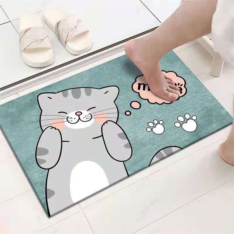 🔥SG STOCK🔥 4pcs for $9.9 Household Rug Thin and easy dry, Soft Touch ...