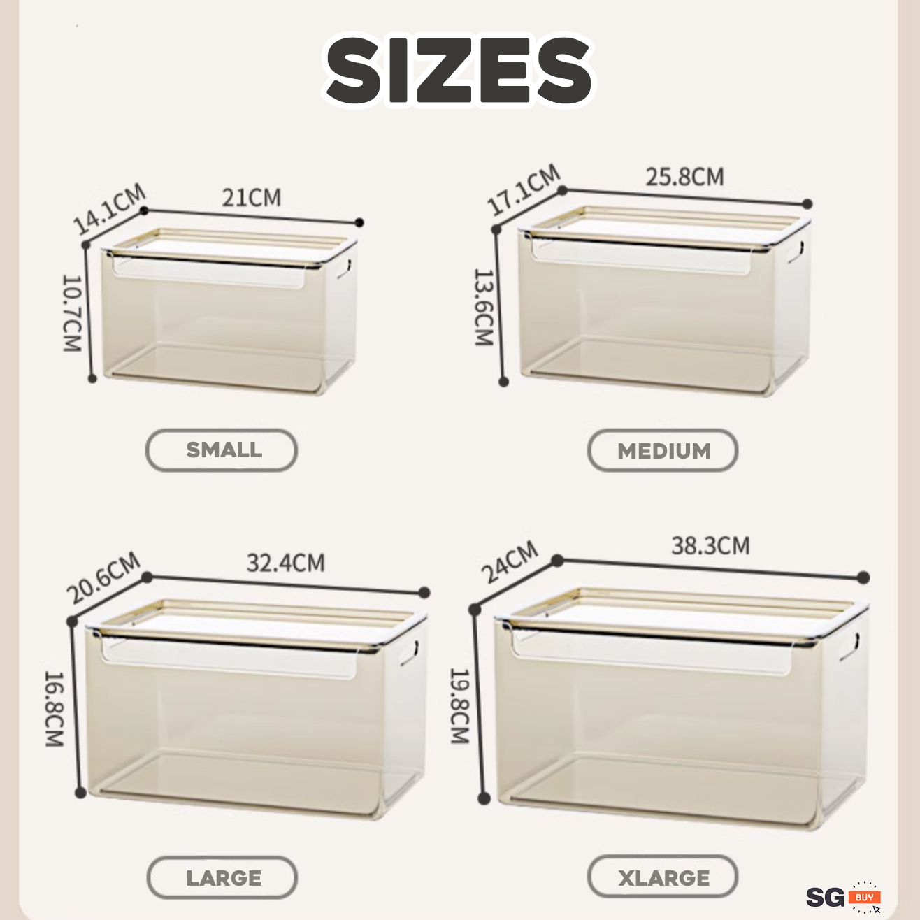 Transparent Storage Box With Lid | Acrylic Organiser Acrylic Box ...