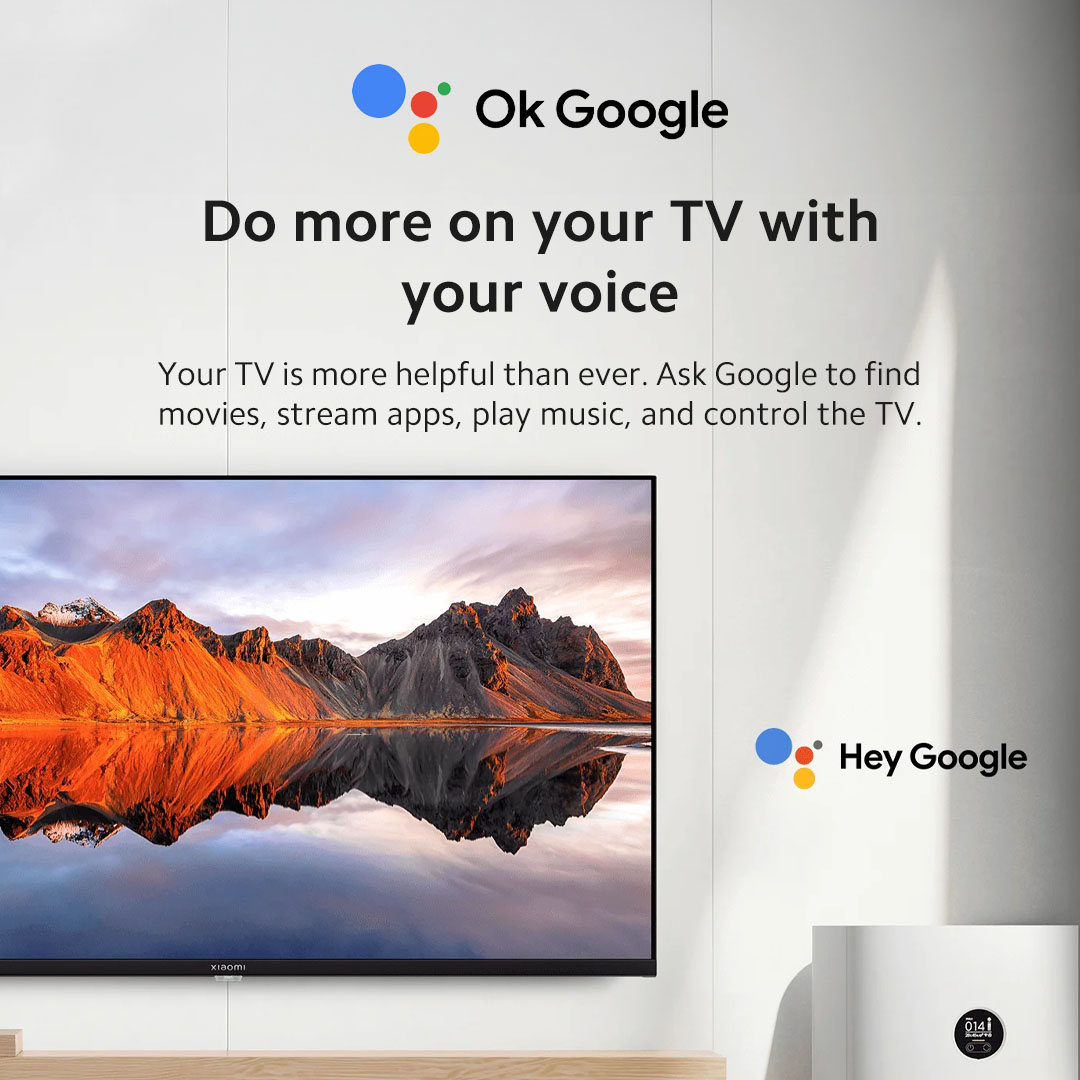 Xiaomi A/A Pro/A Series Ultra 4K 32"/43"/55"/65" Smart Google TV with ...