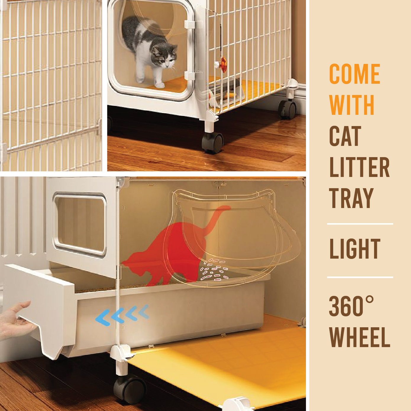 [SG SELLER] [FREE Installation + Delivery] Cat Condo Cat Villa Cat ...