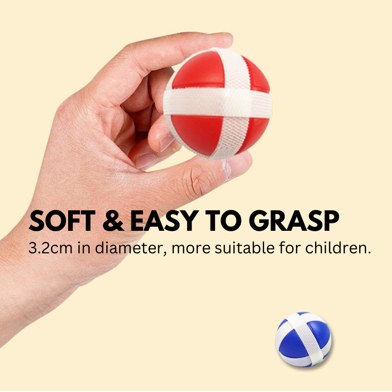 Children Dart Board Games Sticky Ball Interactive Dartboard Slingshot ...