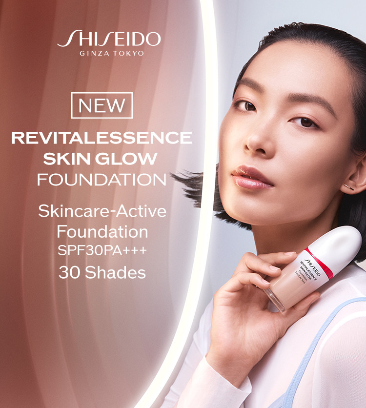 Shiseido Makeup Revital Essence Skin Glow Foundation | Shopee Singapore