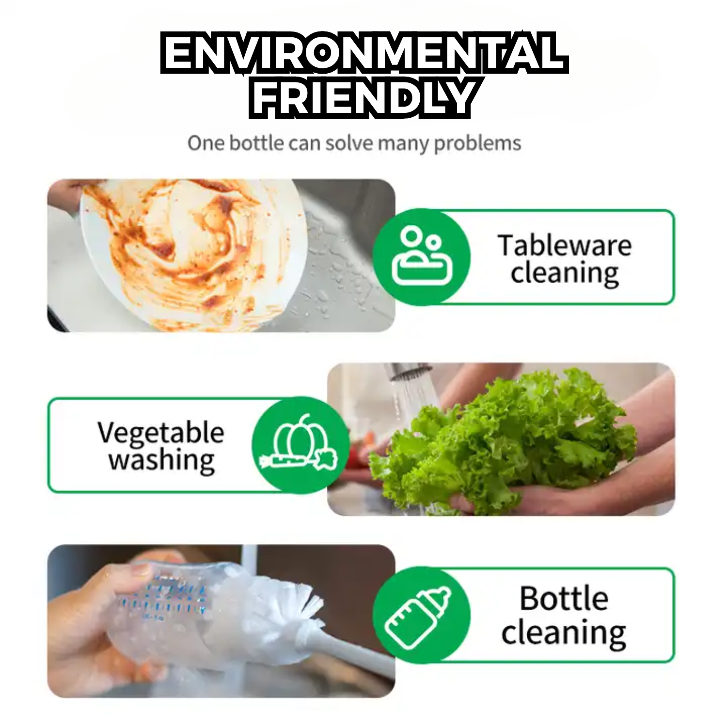 SukGarden Food Safe Plant Based Enzymes Fruits Vegetables Dishwashing ...