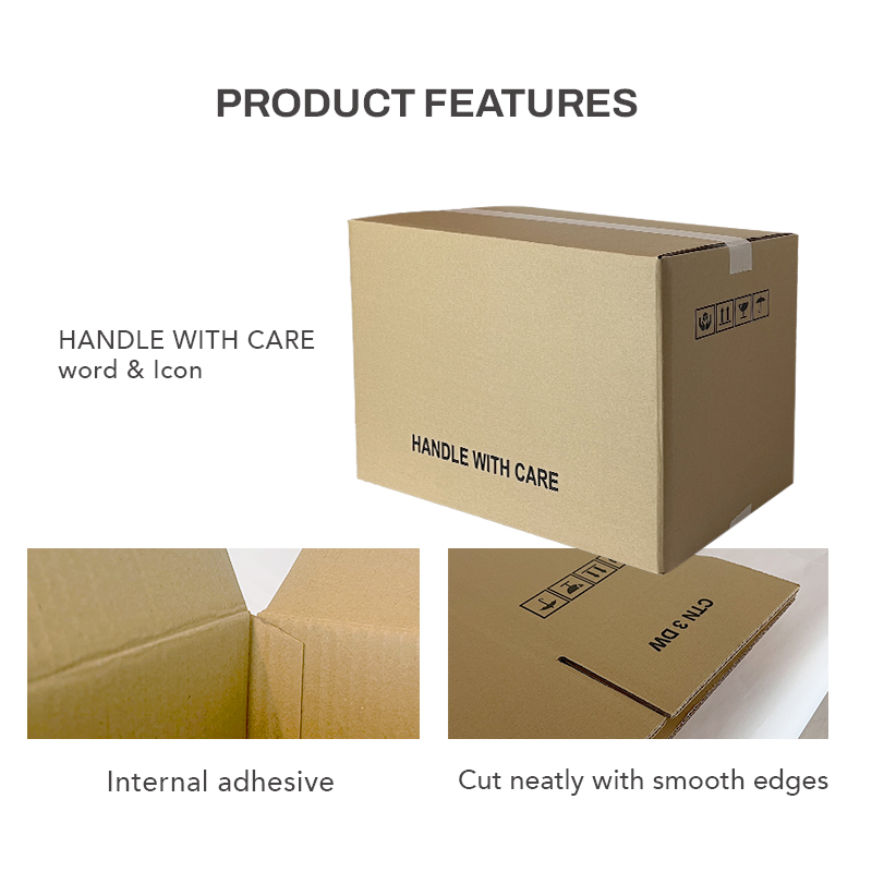 *NO MIN ORDER* Carton Boxes With Fragile Moving Box Cardboard box with ...