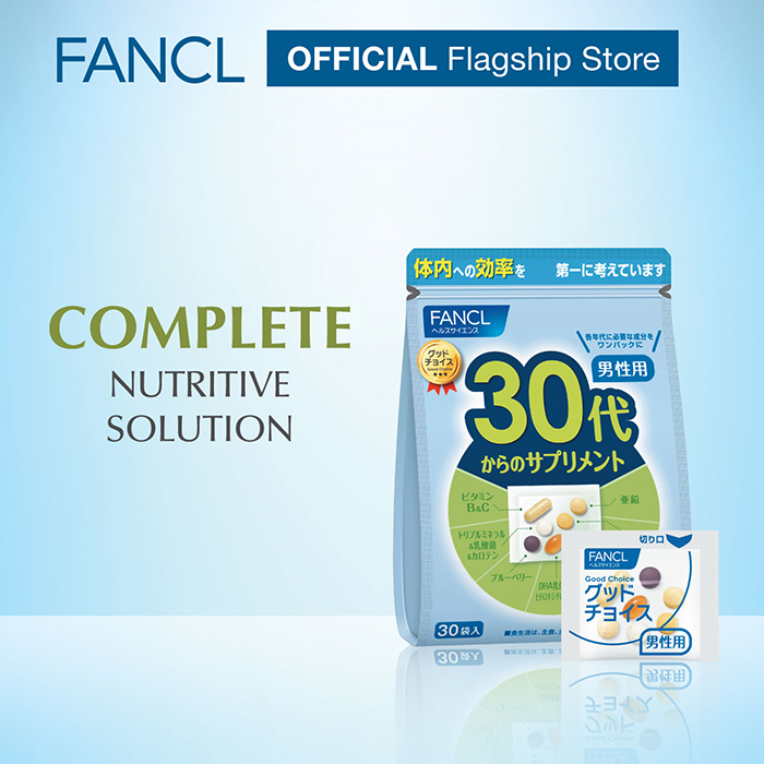 FANCL Good Choice Men 30+ (30 packs) | Shopee Singapore