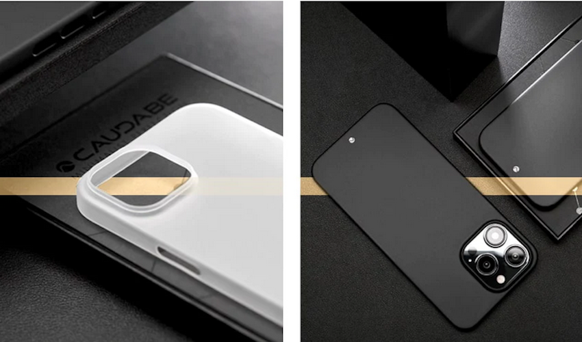 Caudabe Veil Phone Case for iPhone 15 Pro Max / 15 Pro / 15 - Frost ...