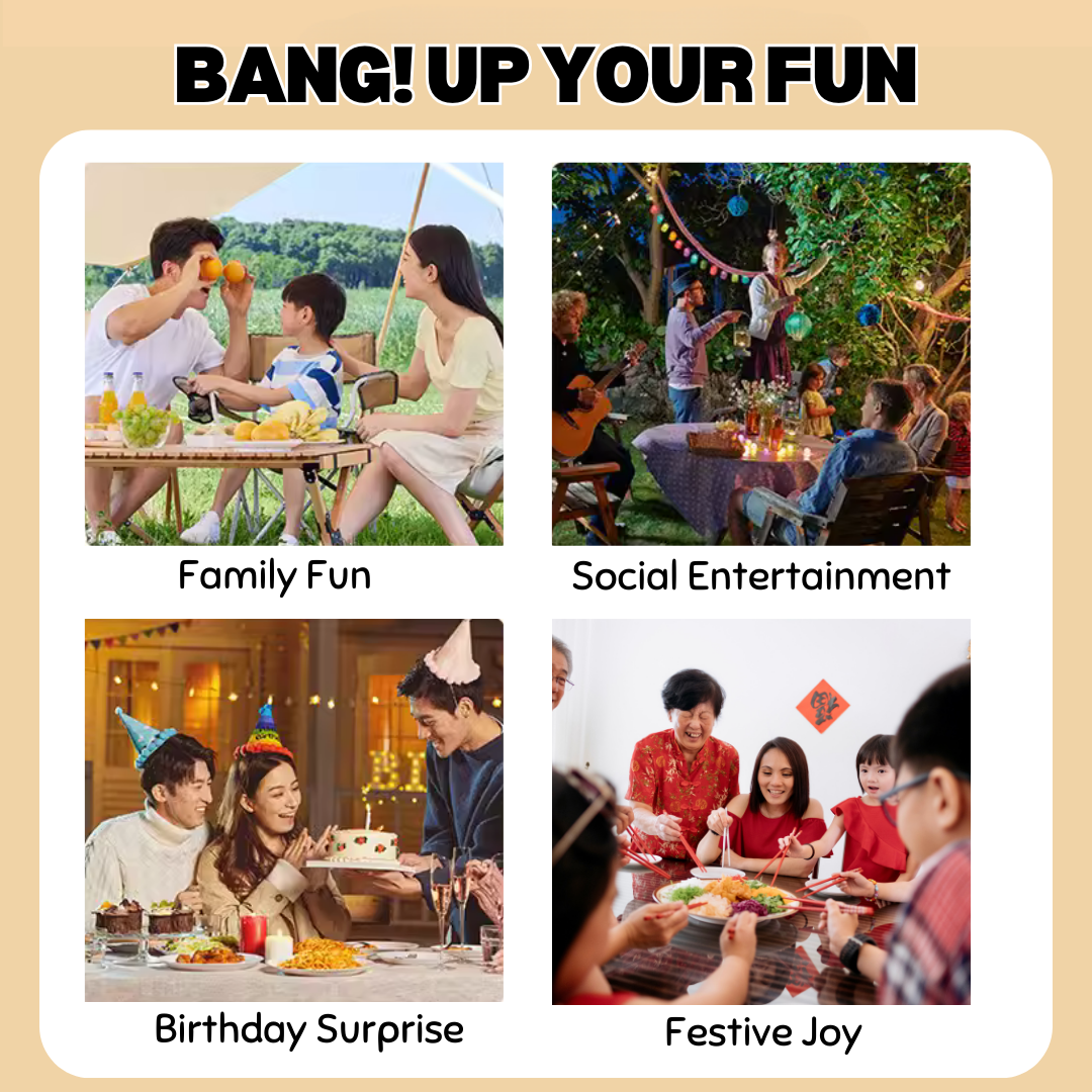 mixshop Magic Bang Pop Bags, Bomb Bags, Toys, Party Celebration [100pcs ...