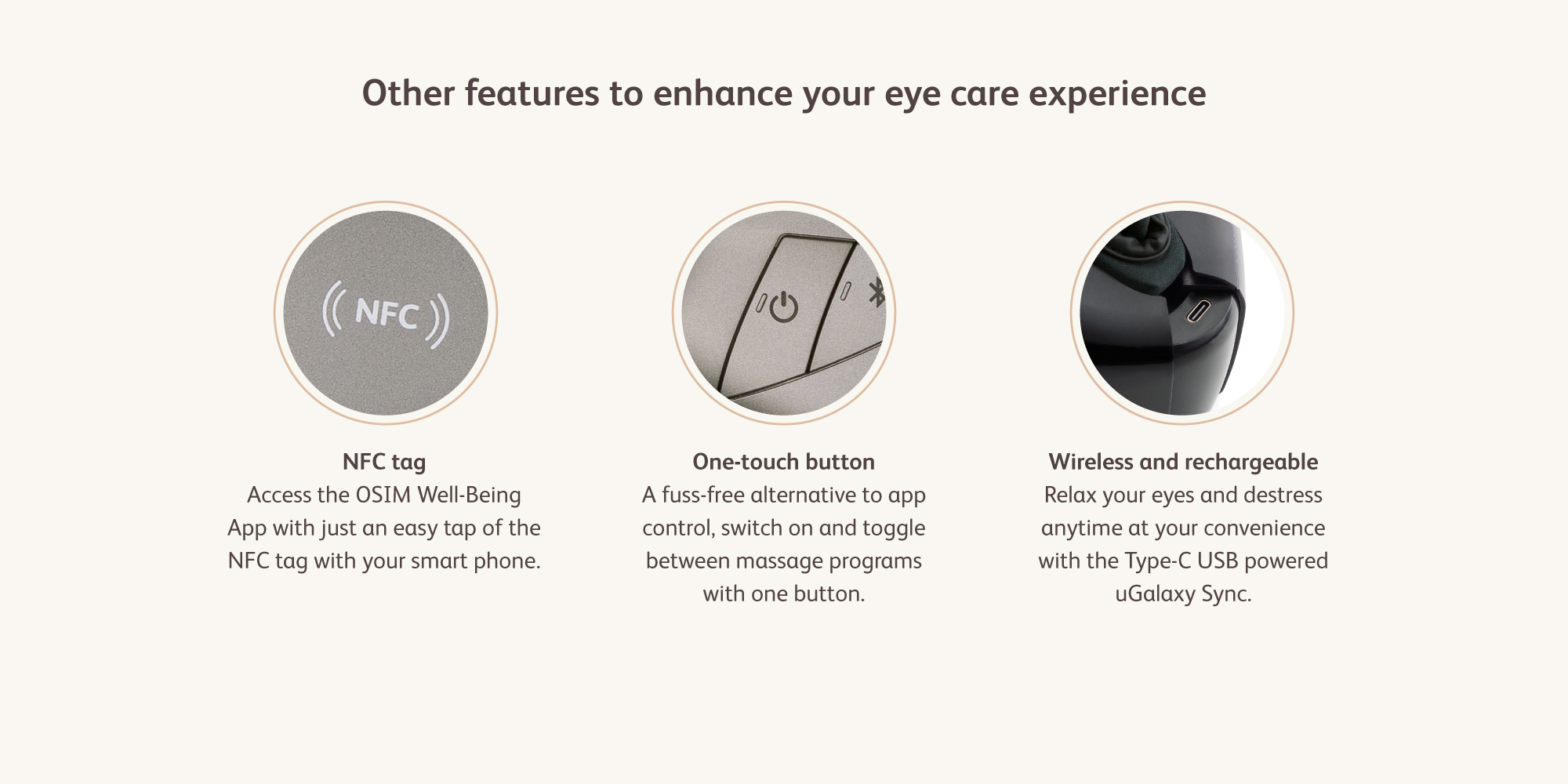 OSIM uGalaxy Sync Eye Massager | Shopee Singapore