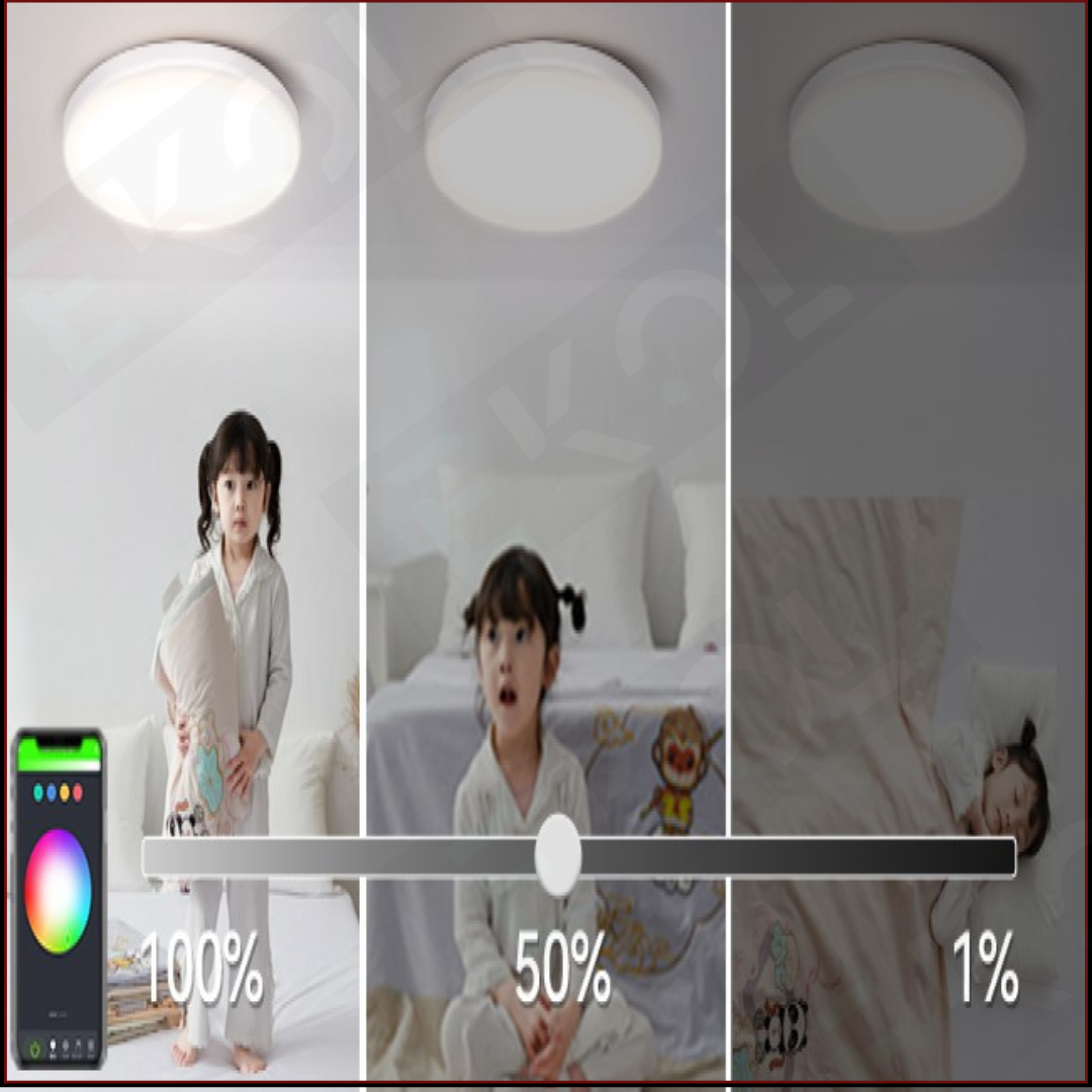 EKOL 2024 Tuya Enabled Smart Intelli Light works Siri Google Assistant ...