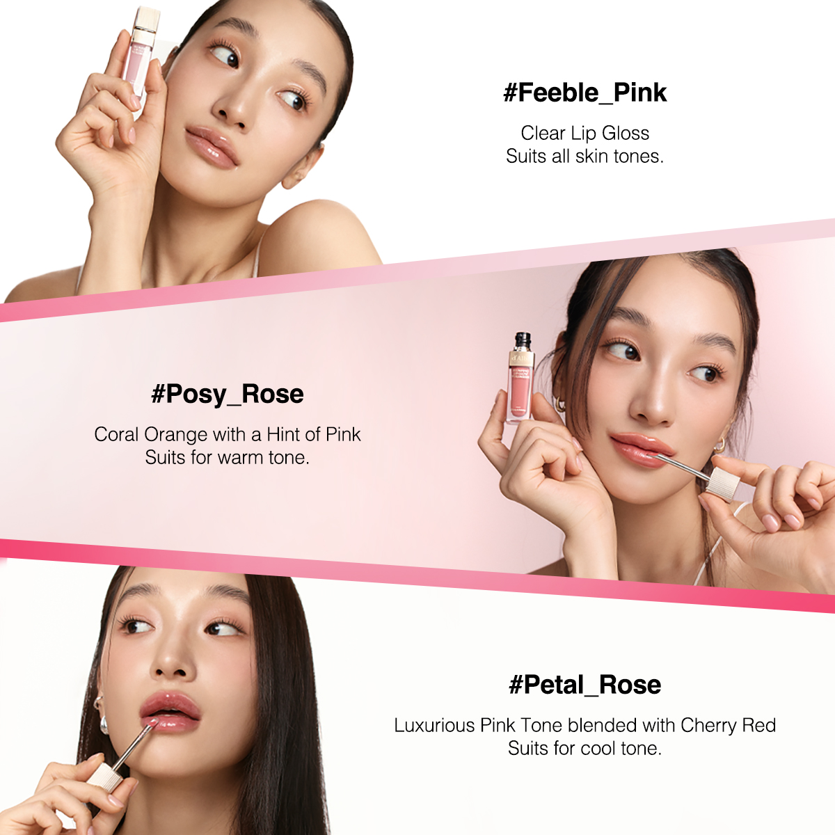 [d'Alba official] Plumping Lip Glow Mood Volumizer 5ml, Lip Gloss, Tinted Lip, Lip Gloss, Glossy ...