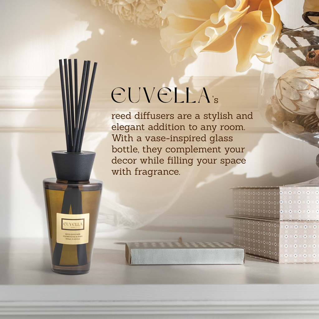 [SG] Euvella Reed Diffuser | 250ml long-lifespan | Singapore-Made, Eco ...