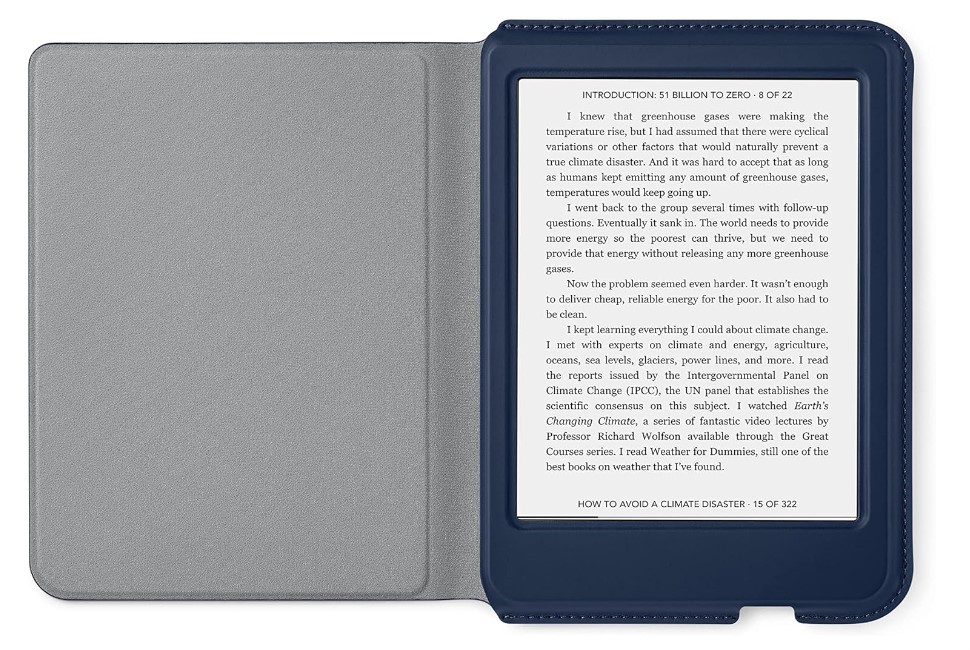 Kobo Basic Sleepcover Ocean Blue Kobo Clara 2E P/N: N506-AC-OB-O-PU - Local Warranty | Shopee ...