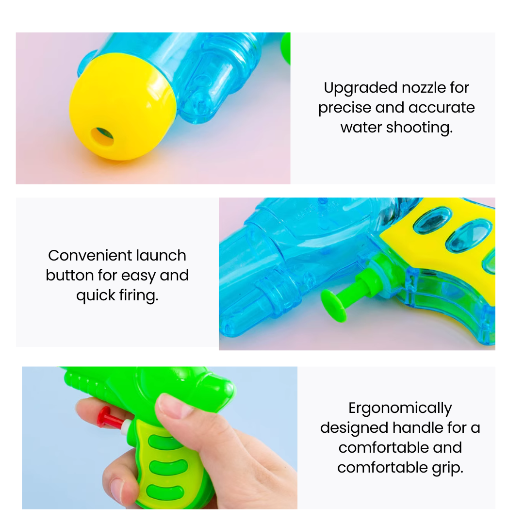 mixshop Portable Mini Water Gun/Children Kids Toys/Party Gifts/Goodies ...