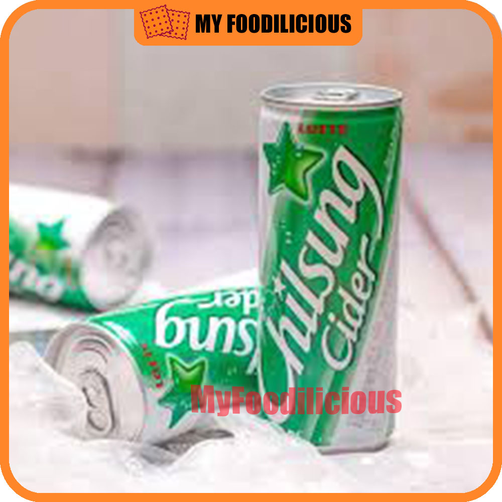 Halal Korea Lotte Chilsung Cider Soda 250ml Korean Sprite Seven Up ...