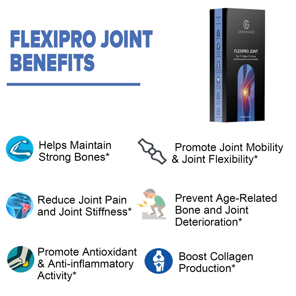 FlexiPro Joint Support for Joint Pain Relief, Flexibility, Mobility ...