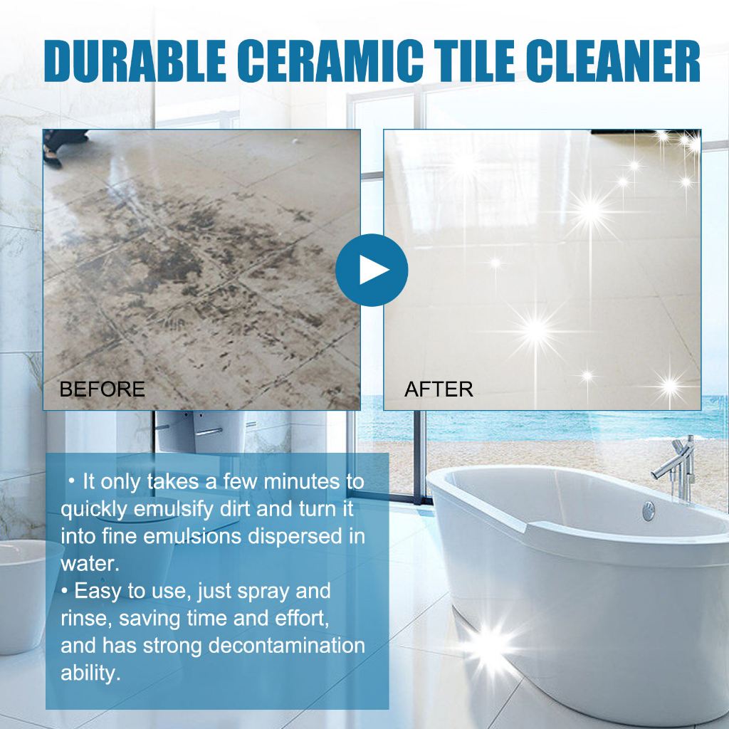💎𝙨𝙜 𝙨𝙩𝙤𝙘𝙠💎 Tile cleaner spray / Powerful floor cleaner spray / Bathroom ...
