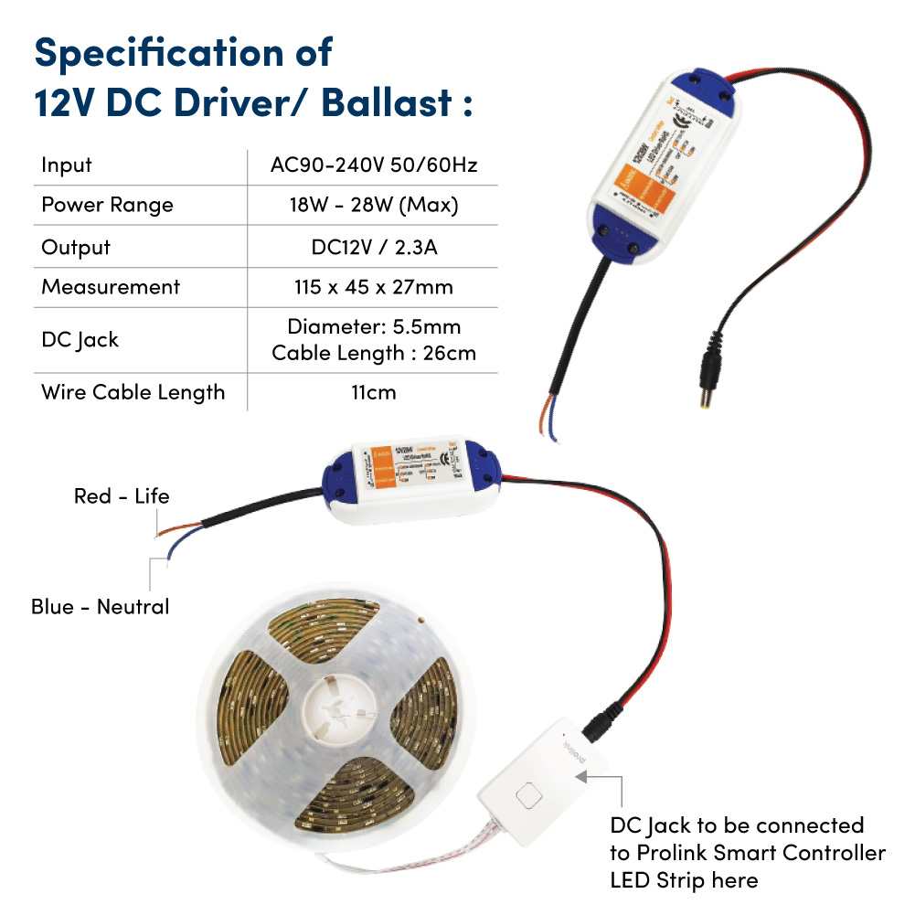 [RGBIC + Multicolor + Cuttable] Prolink DS-3602 Wi-Fi Smart LED Strip ...
