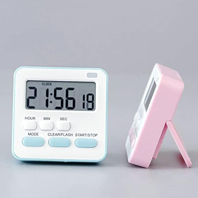 GU [SG STOCK] Study Kitchen Timer Reminder Digital Alarm Clock Magnetic ...