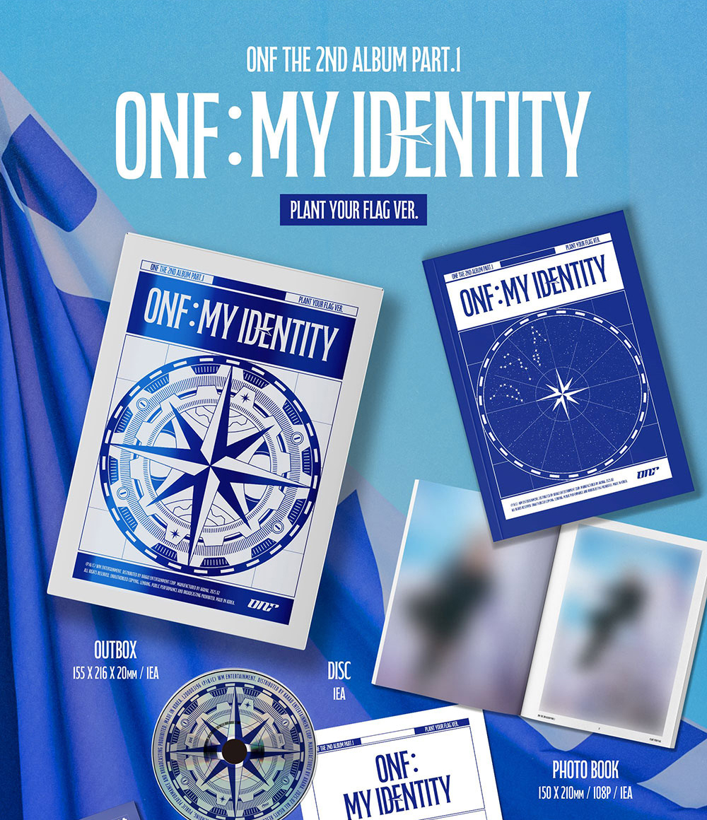 ONF THE 2ND ALBUM PART.1 [ONF : MY IDENTITY] (19th Feb.2025) | Shopee ...