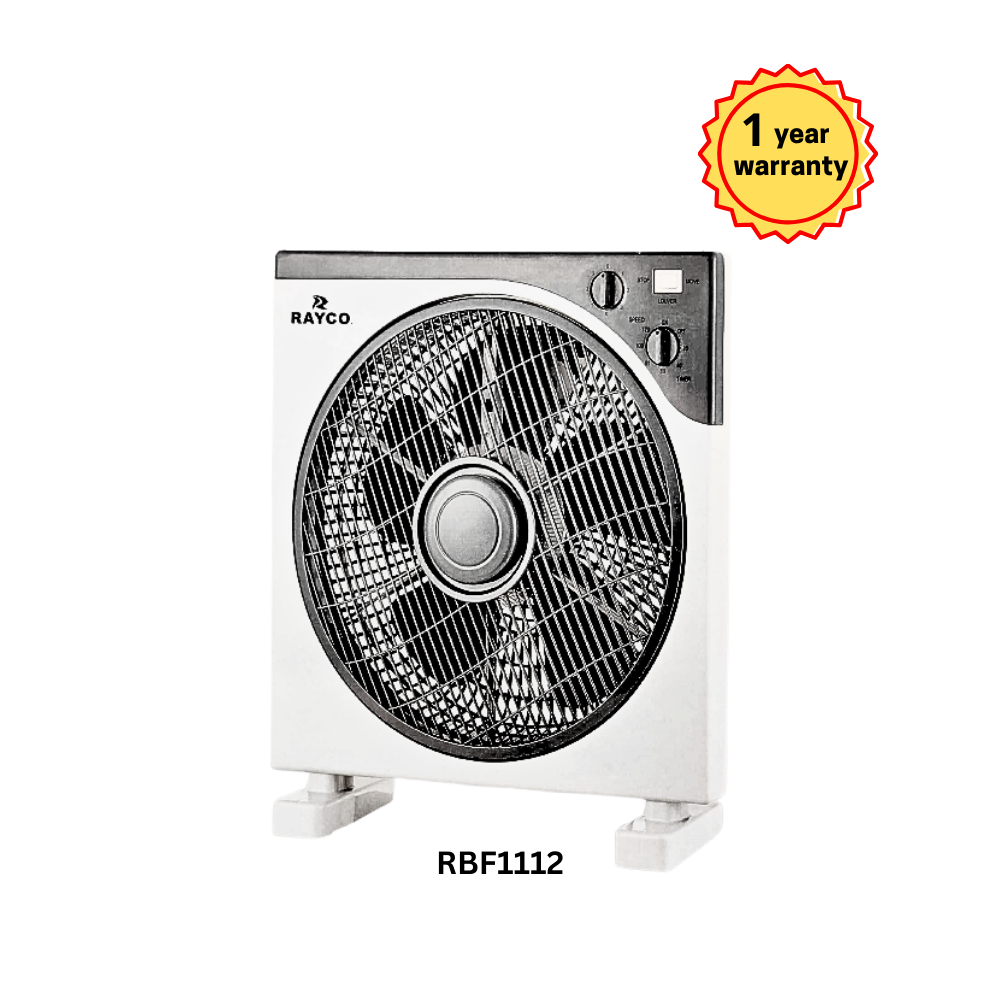 [NEW] Rayco 12" Box Fan RBF1112 ET | Shopee Singapore