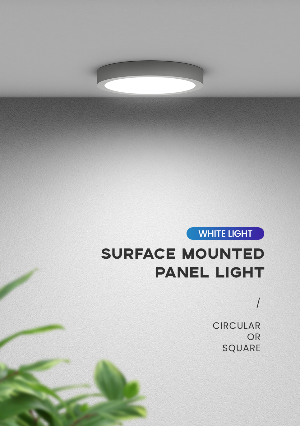 LED panel light Tricolor downLight 12W 18W ceiling light led light ...