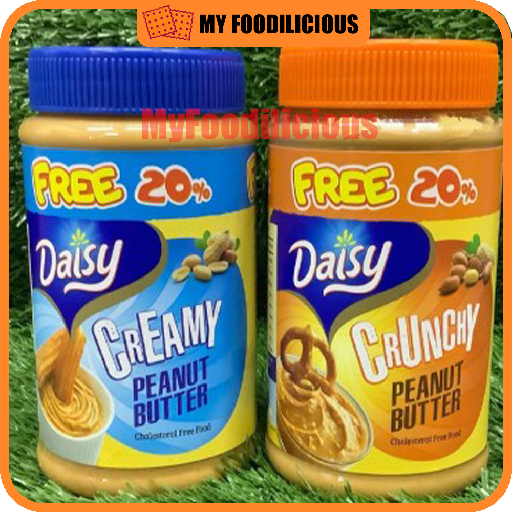 Daisy Peanut Butter (Creamy/Crunchy) 500g | Shopee Singapore
